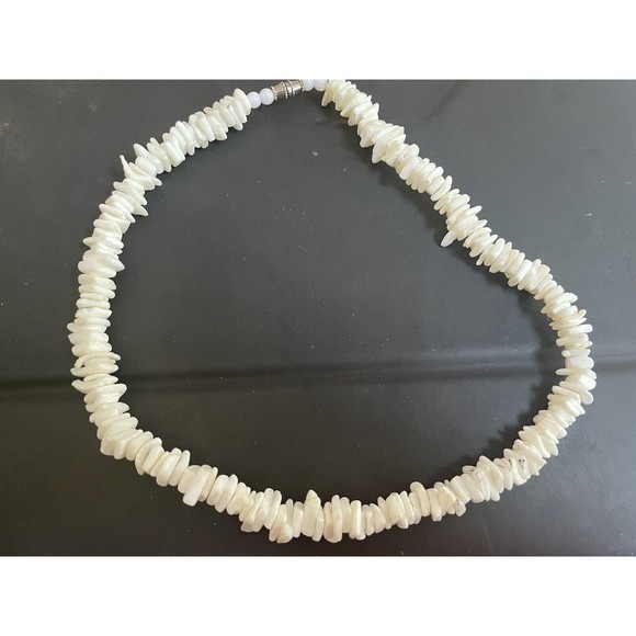 Jewelry | Vintage Puka Shell Necklace Surfer Barrel Closure 16 | Poshmark